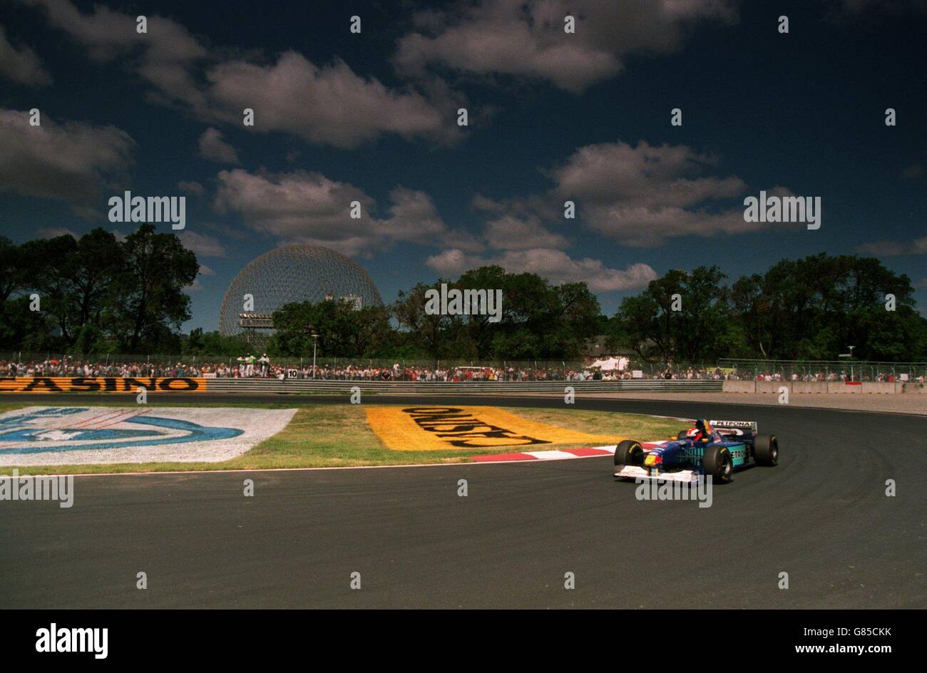 Motor Racing - Canadian Grand Prix - Montreal. Johnny Herbert Stock ...