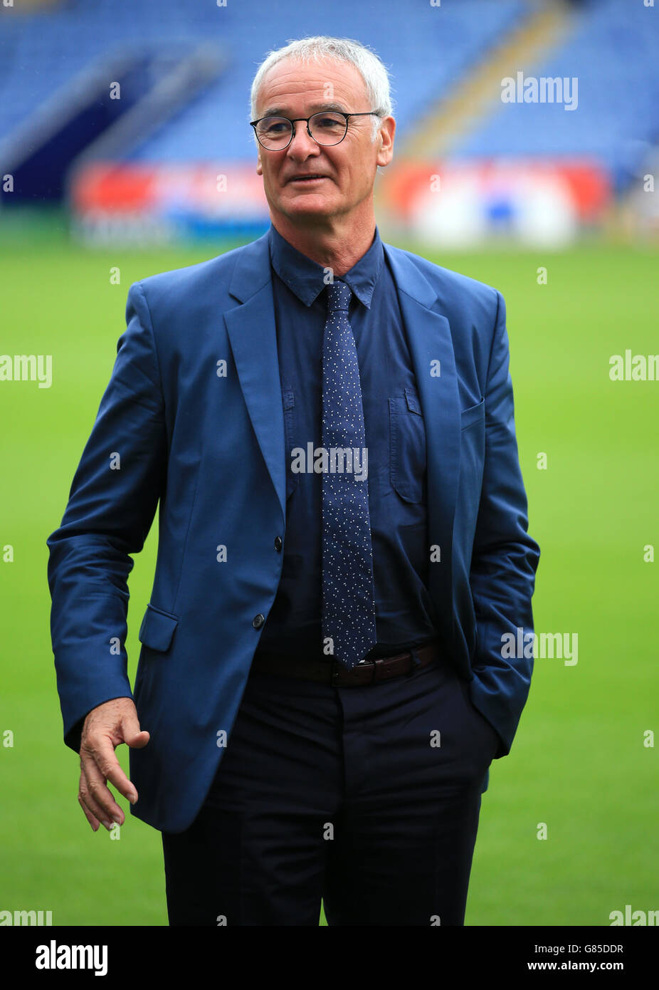 Soccer leicester city press conference hi-res stock photography and ...