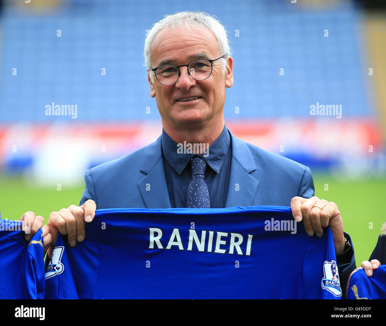 Soccer leicester city press conference hi-res stock photography and ...