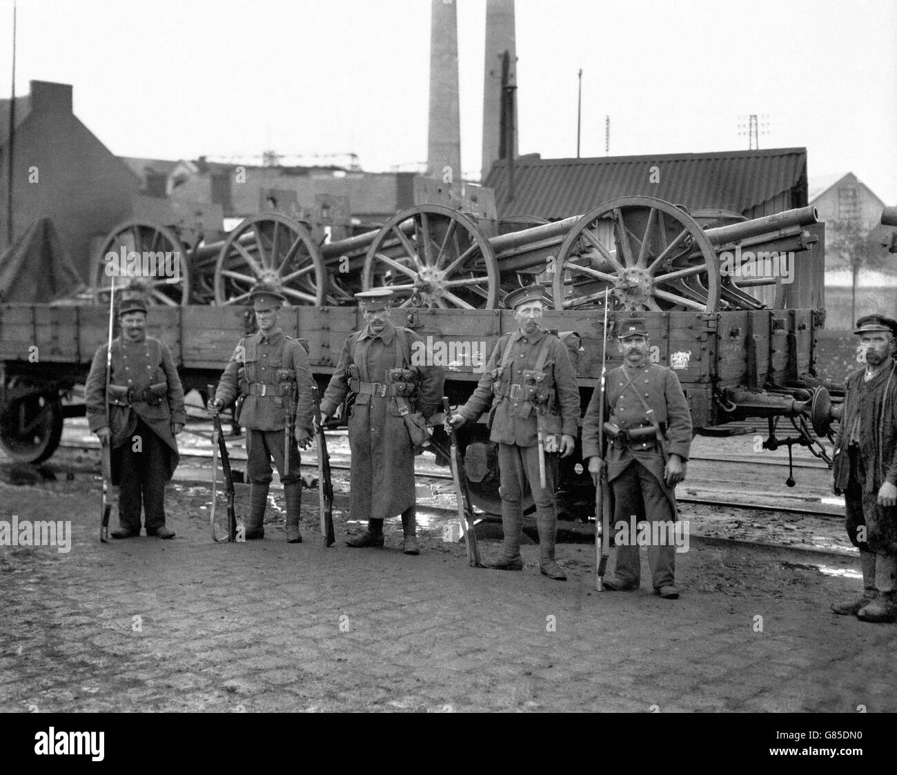 British troops western front hi-res stock photography and images - Alamy