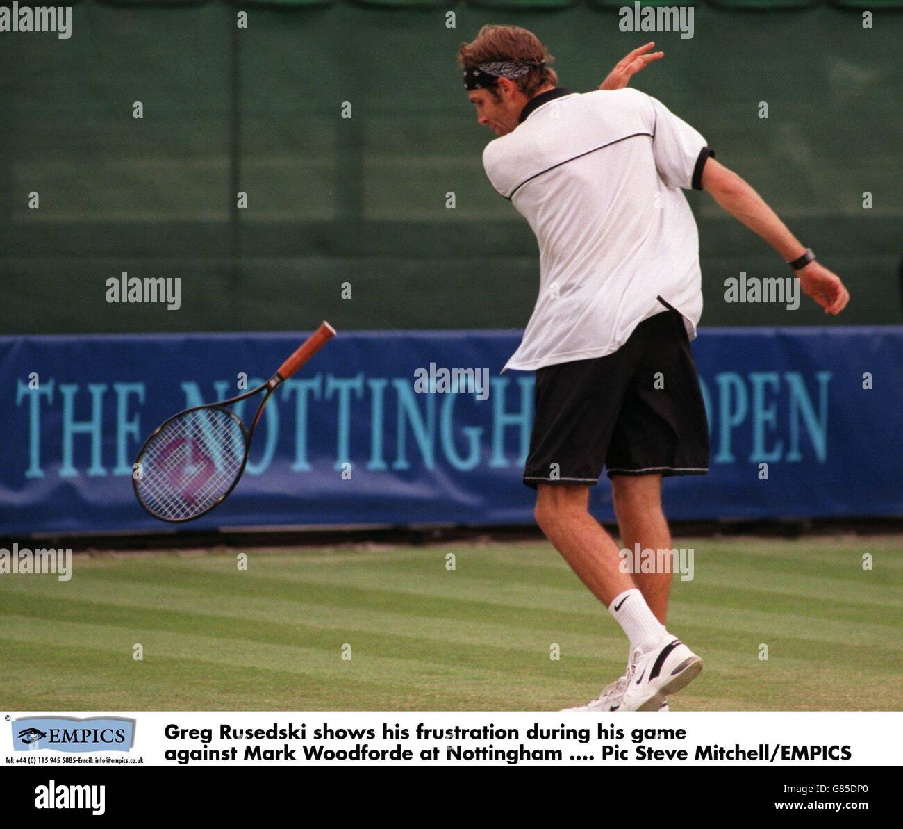 Tennis - The Nottingham Open Stock Photo - Alamy