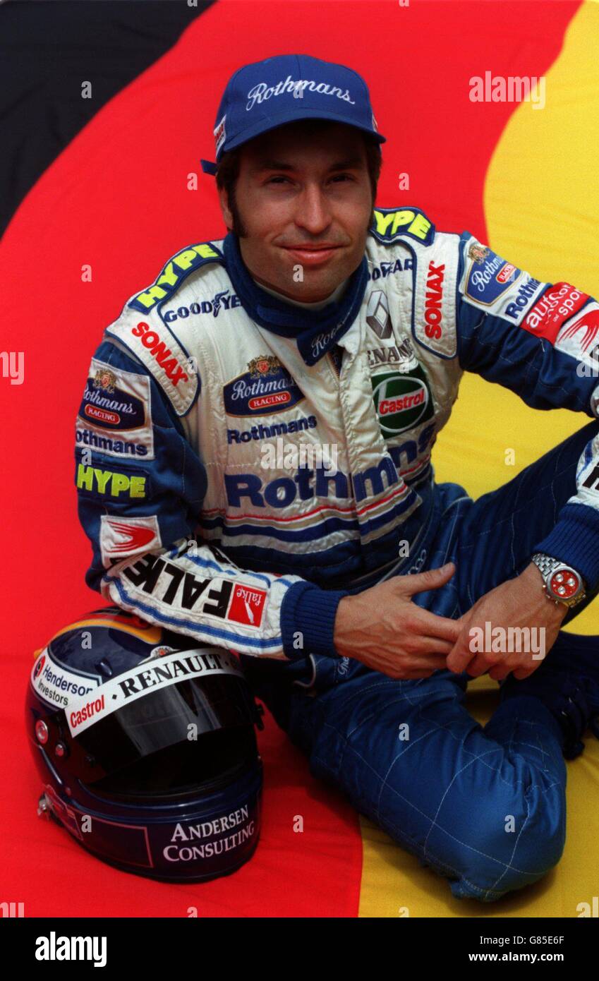 Motor Racing - Rothmans Williams Team at Silverstone Stock Photo - Alamy