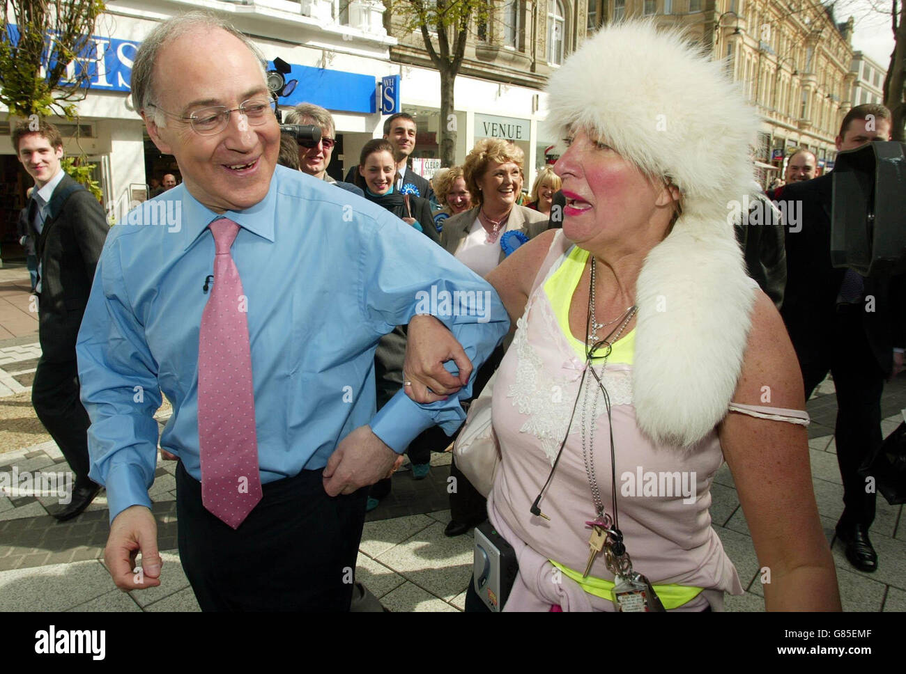 General Election Campaign 2005 - Conservative Party Stock Photo - Alamy