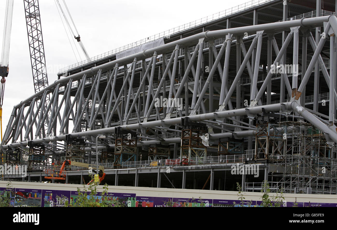 Soccer - Liverpool Stadium Development - Anfield Stock Photo - Alamy