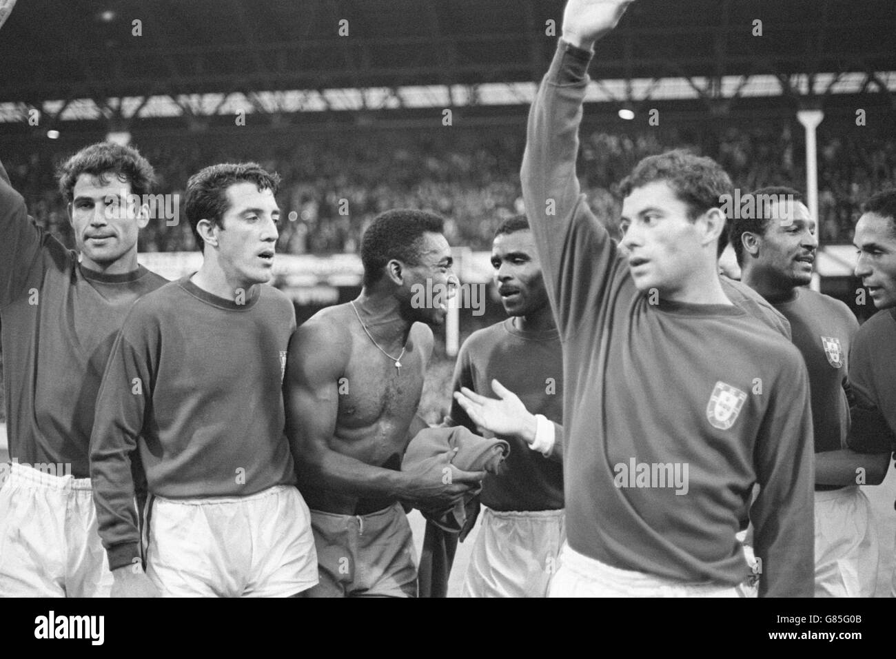 Soccer - FIFA World Cup England 1966 - Group Three - Portugal v Brazil ...