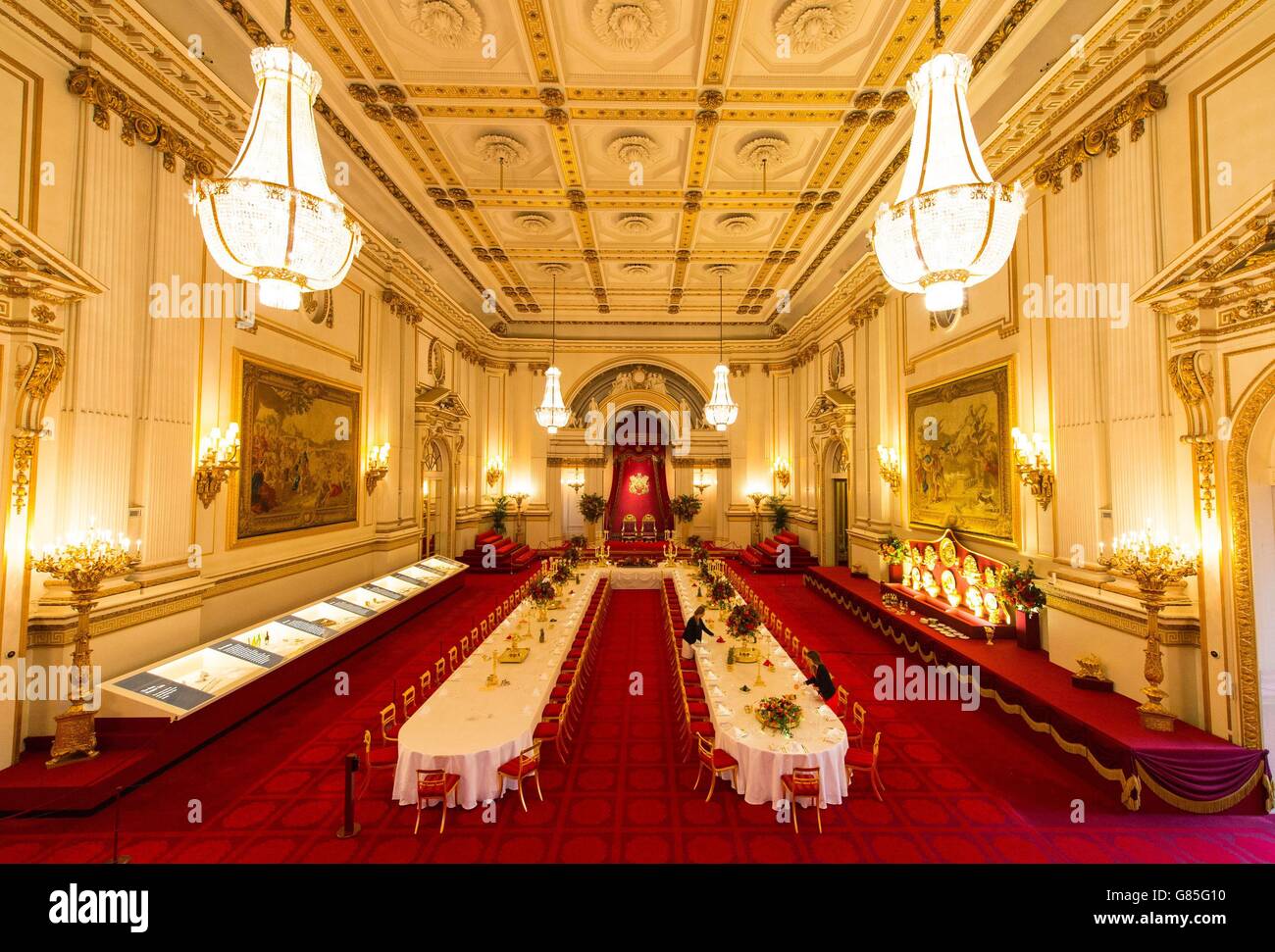 Buckingham Palace Ballroom