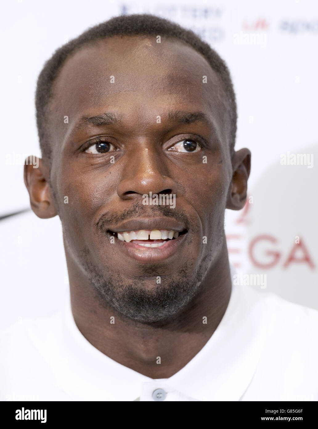 Portrait of usain bolt hi-res stock photography and images - Alamy