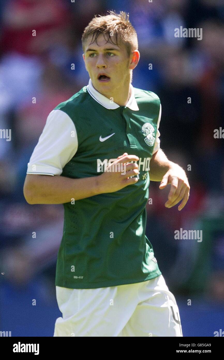 Hibernian scott martin petrofac training cup first round easter road hi ...