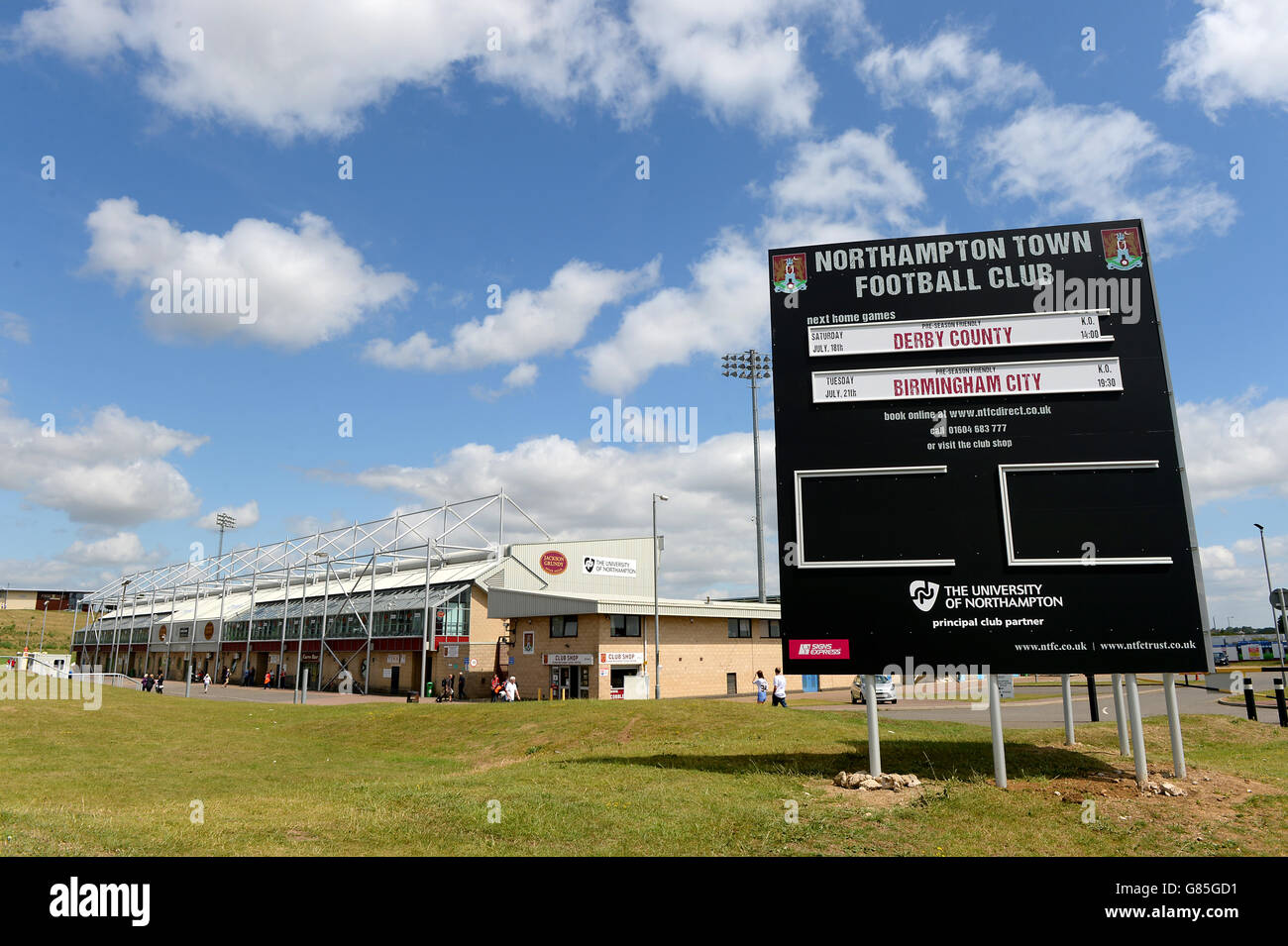 General view sixfields stadium hi-res stock photography and images - Alamy