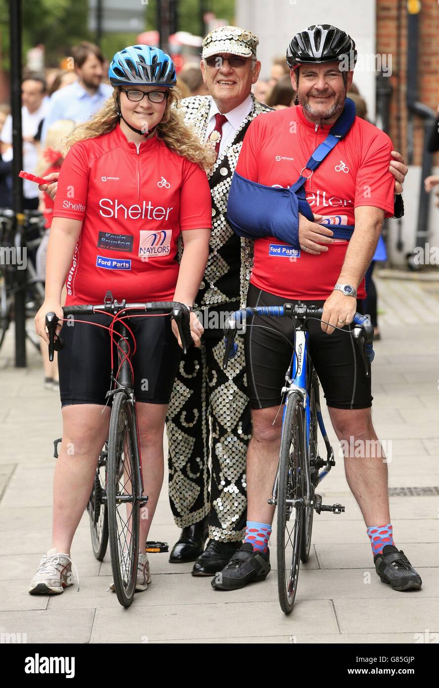 Fourteen-year-old Grace Stewart-Piercy, along with her father Simon ...