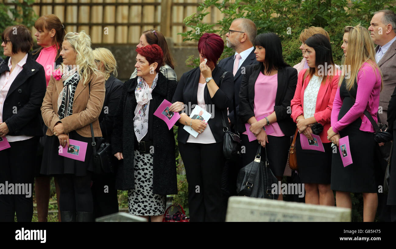 John Stollery funeral Stock Photo - Alamy