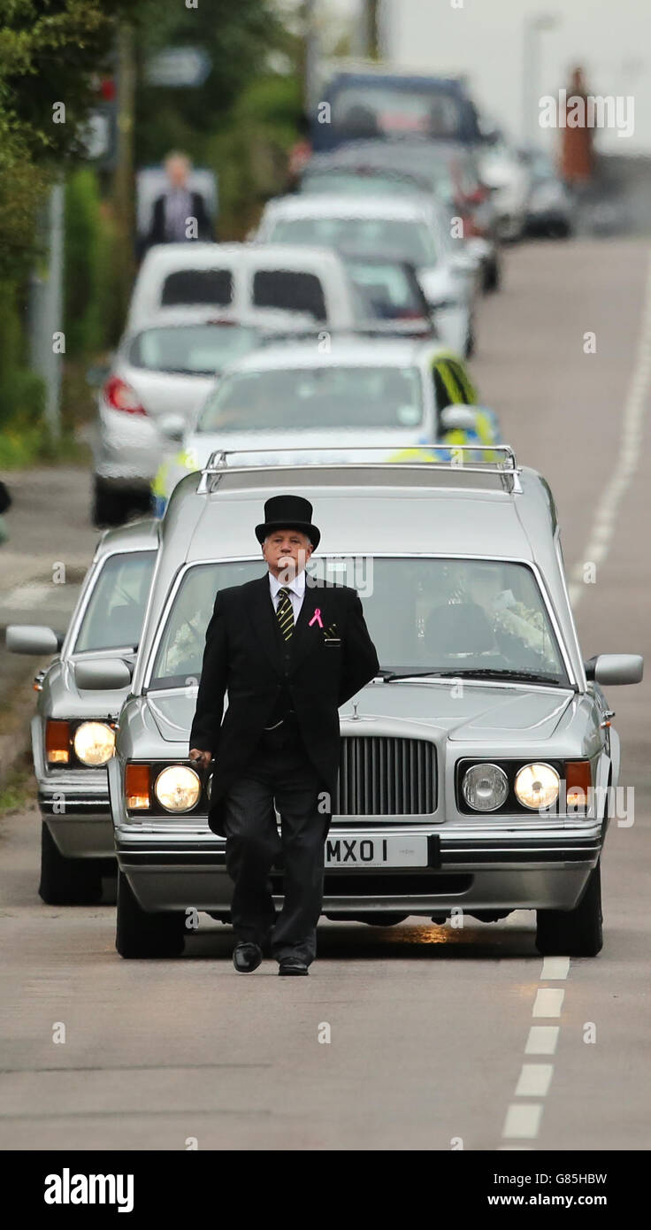 John Stollery funeral Stock Photo - Alamy