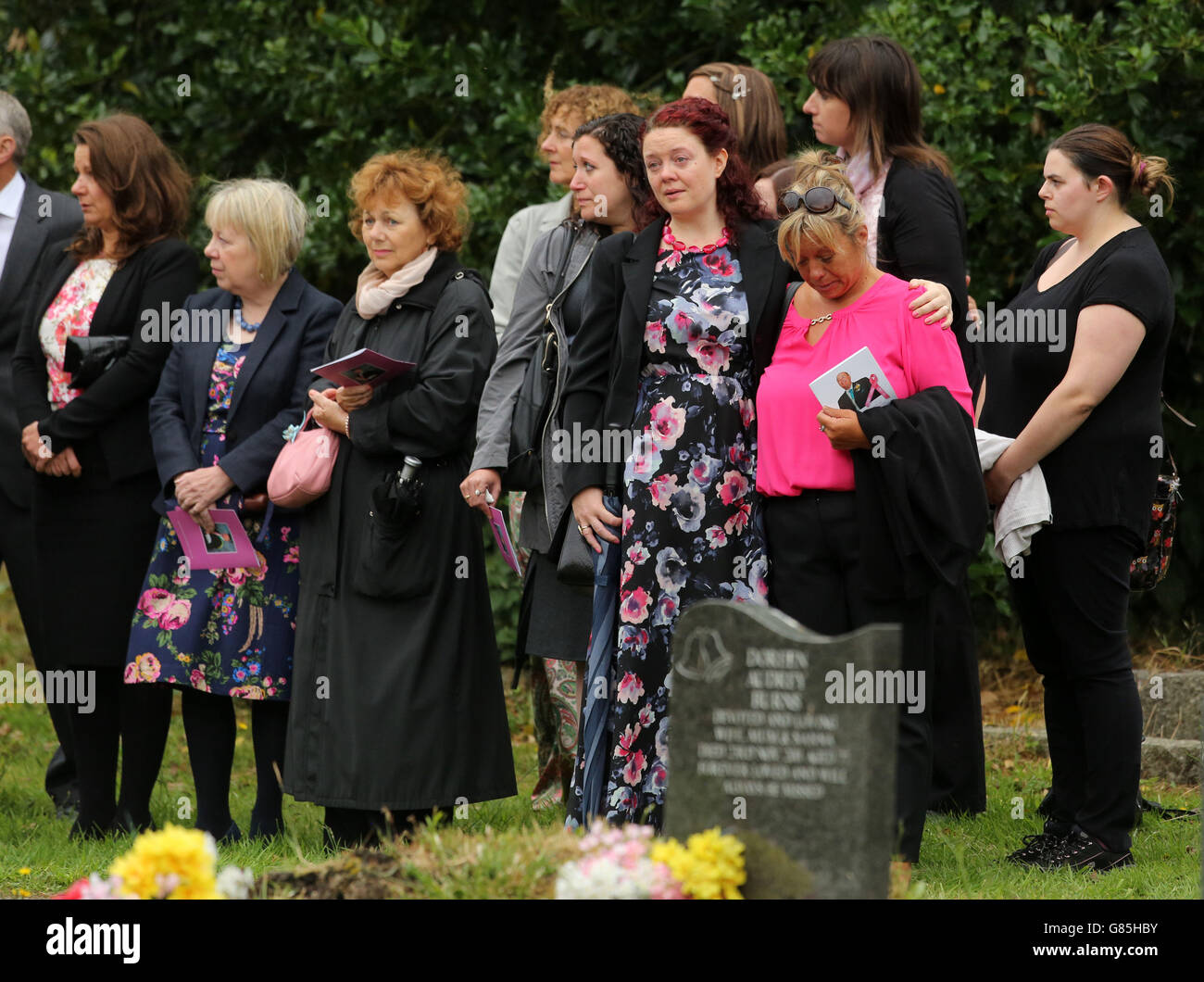 John Stollery funeral Stock Photo - Alamy