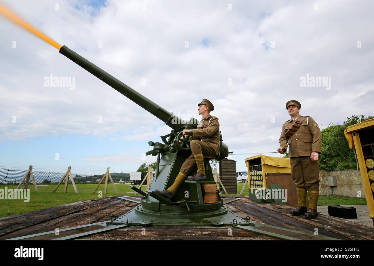 First World War Anti Aircraft Gun Stock Photos & First World War Anti ...