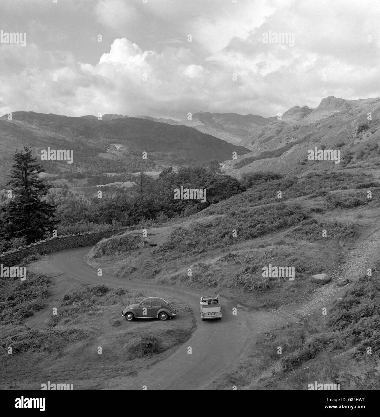 Picturesque natural landmarks Black and White Stock Photos & Images - Alamy