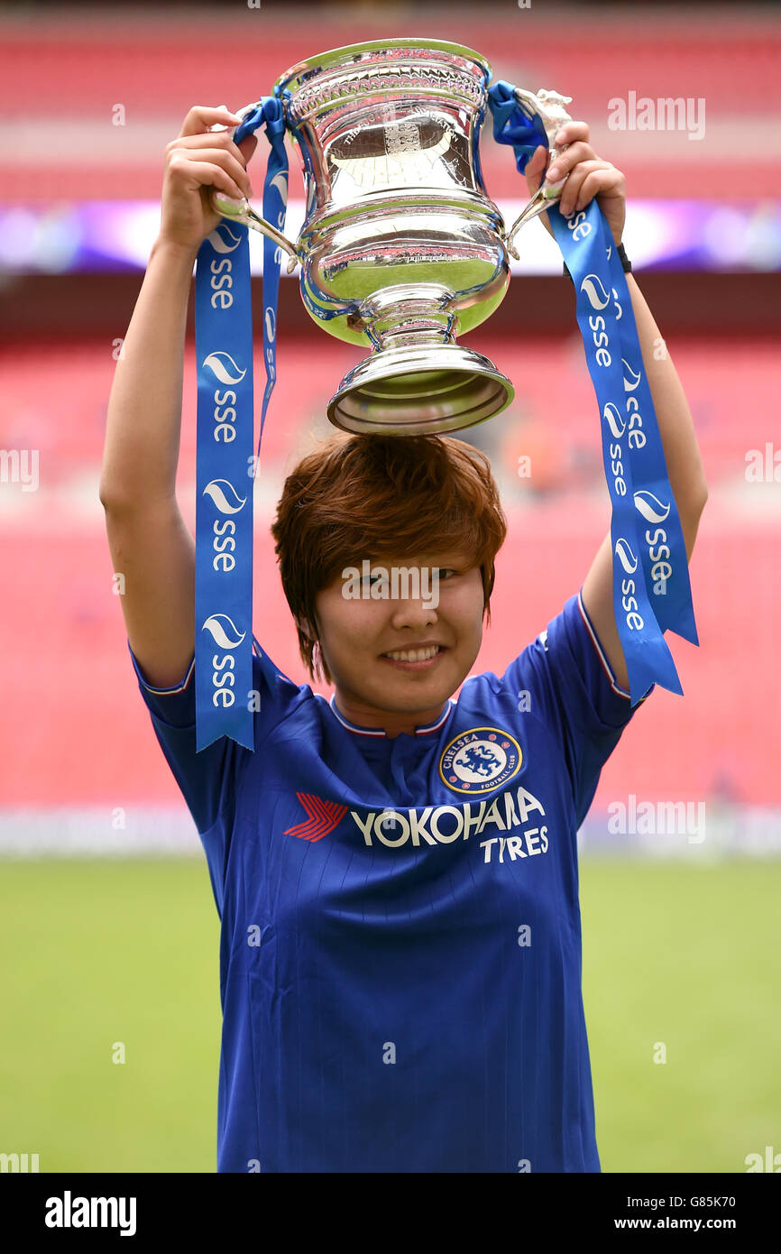 Ji so yun chelsea wembley hi-res stock photography and images - Alamy
