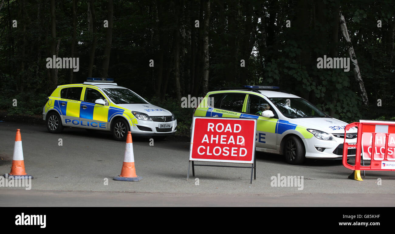 Police have Coach Road closed off the site of a plane that crashed ...