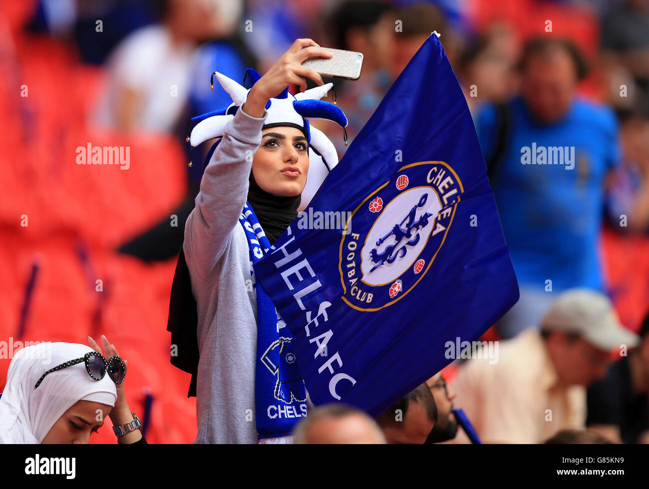 Soccer fa community shield arsenal v chelsea wembley stadium hi-res ...
