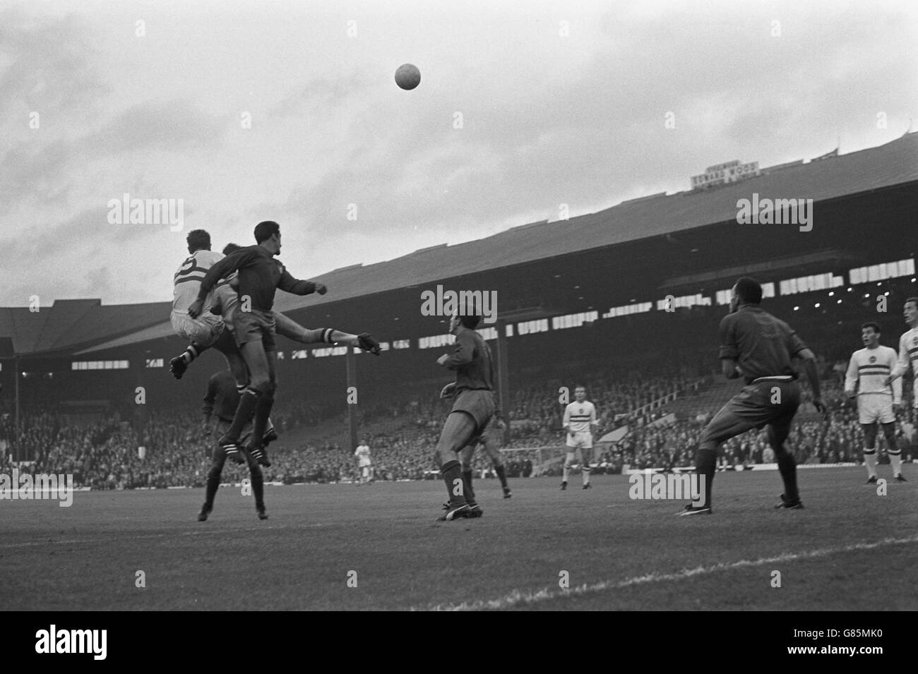 World cup 1966 old trafford Black and White Stock Photos & Images - Alamy