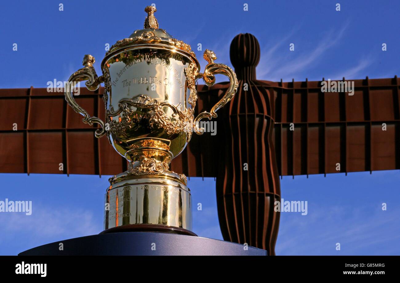 Webb Ellis Cup Tour - August 3 Stock Photo - Alamy