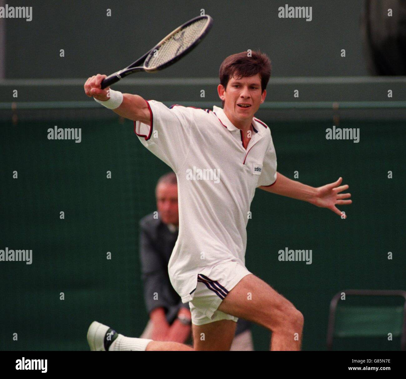 Tennis - Wimbledon Day one. Tim Henman Stock Photo - Alamy