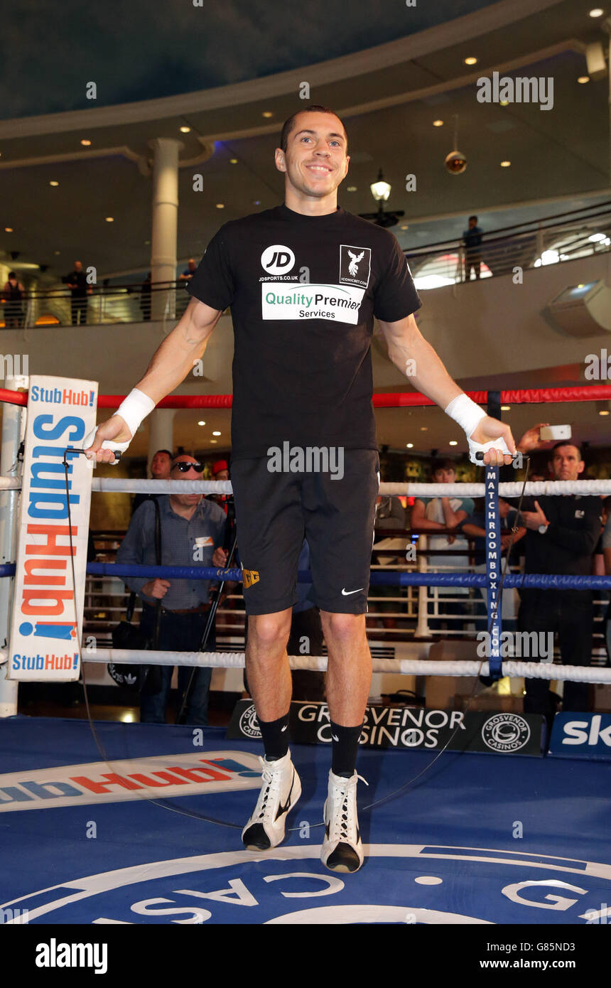 Boxing - Scott Quigg and Anthony Crolla Public Work-outs - intu ...
