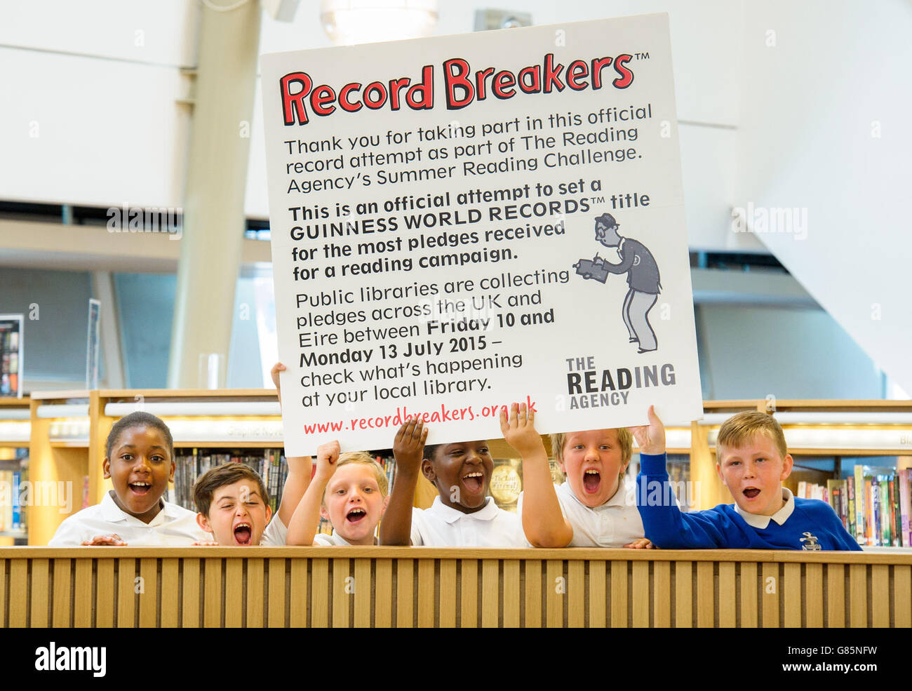 Record breakers reading challenge hi-res stock photography and images ...