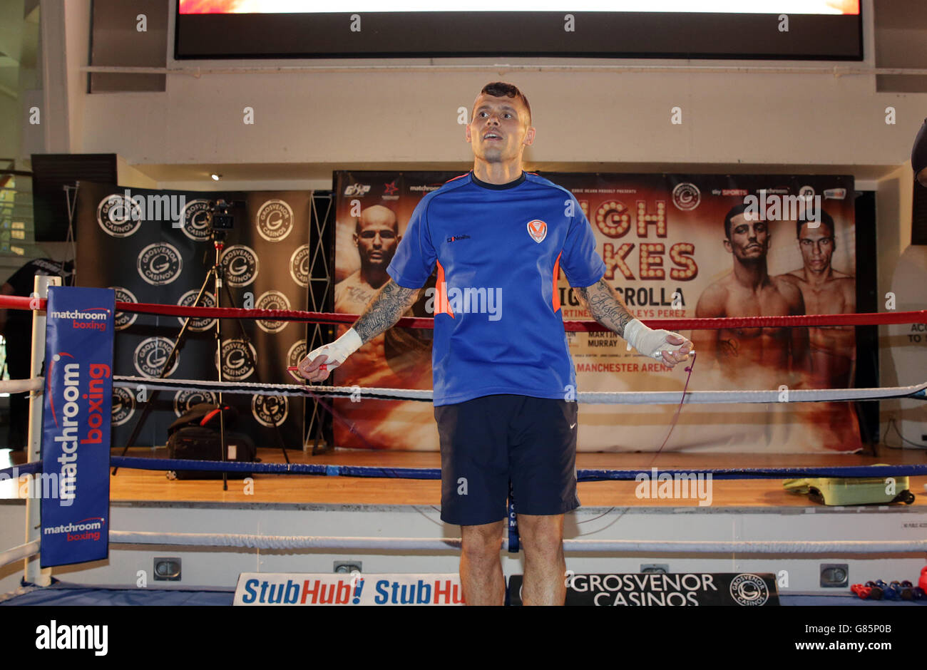 Boxing - Scott Quigg and Anthony Crolla Public Work-outs - intu ...