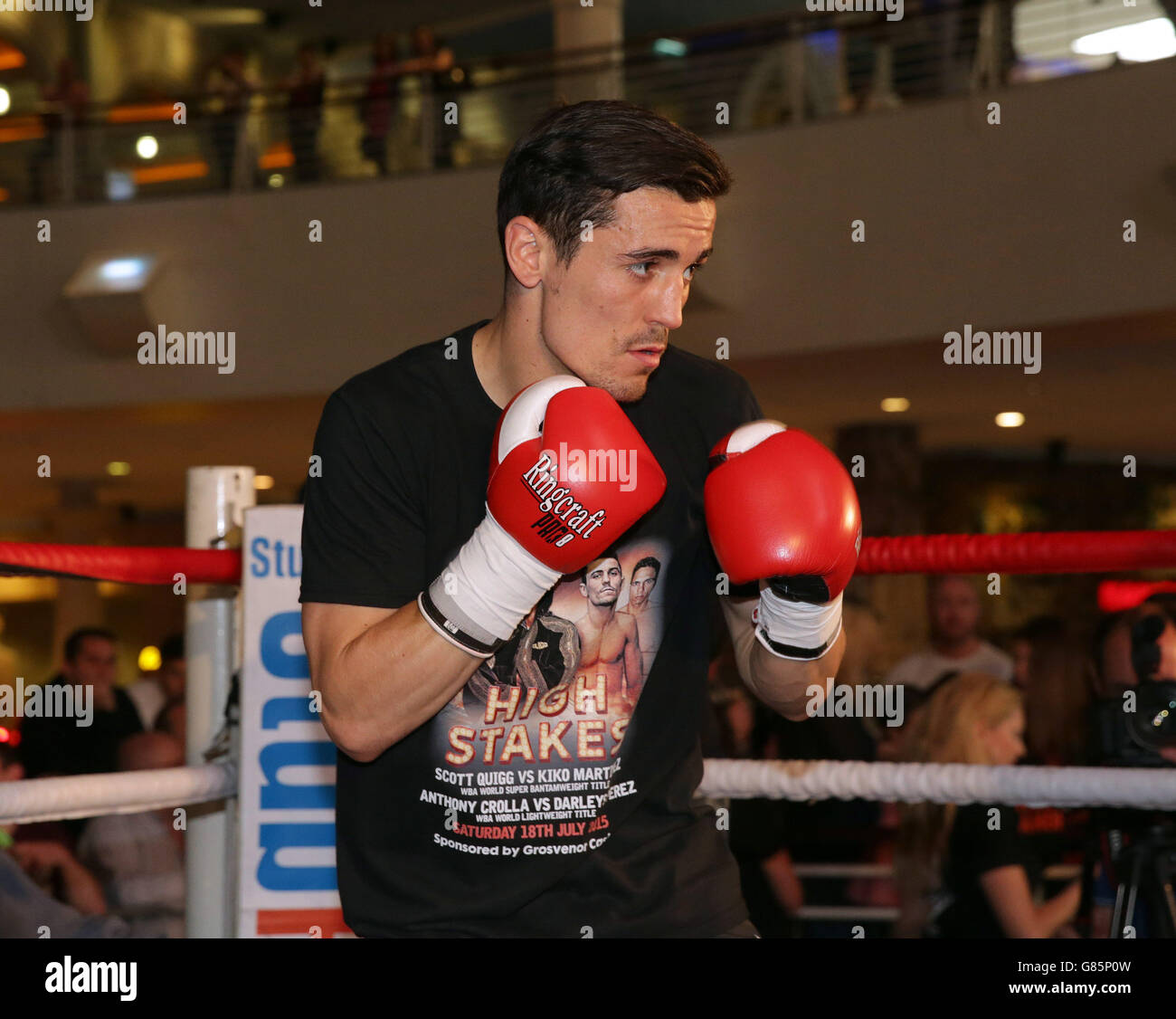Boxing - Scott Quigg and Anthony Crolla Public Work-outs - intu ...