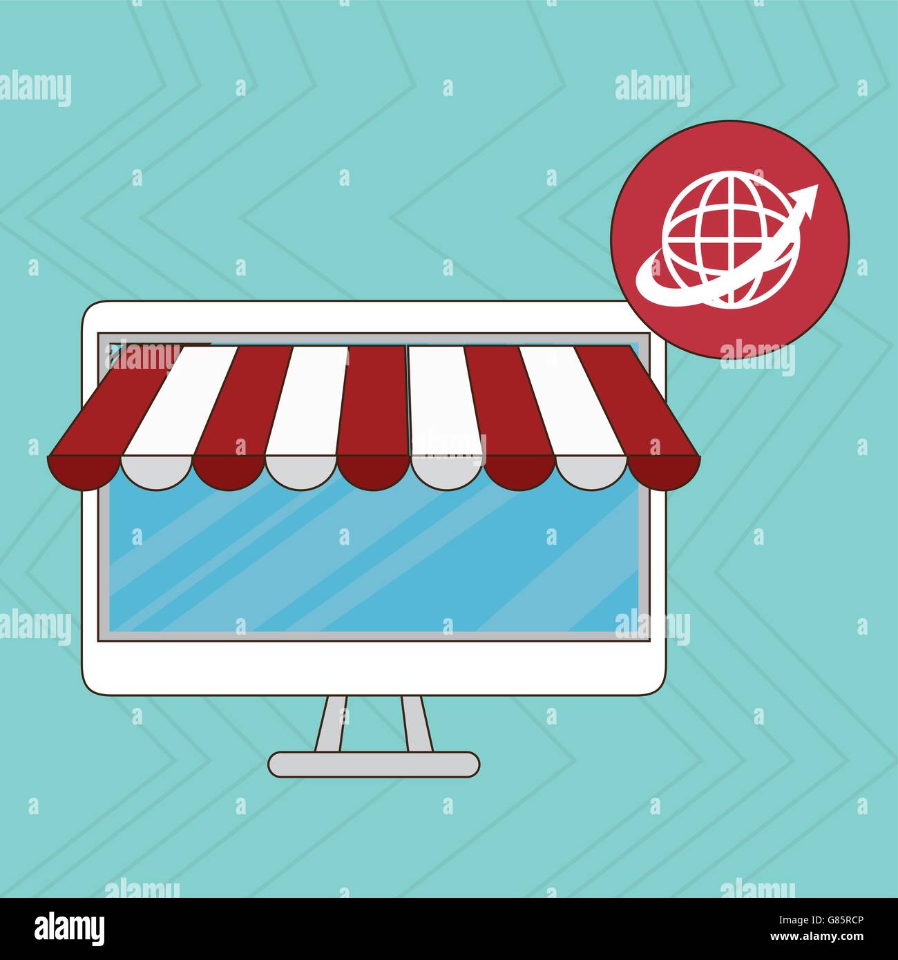 electronic commerce design Stock Vector Image & Art - Alamy