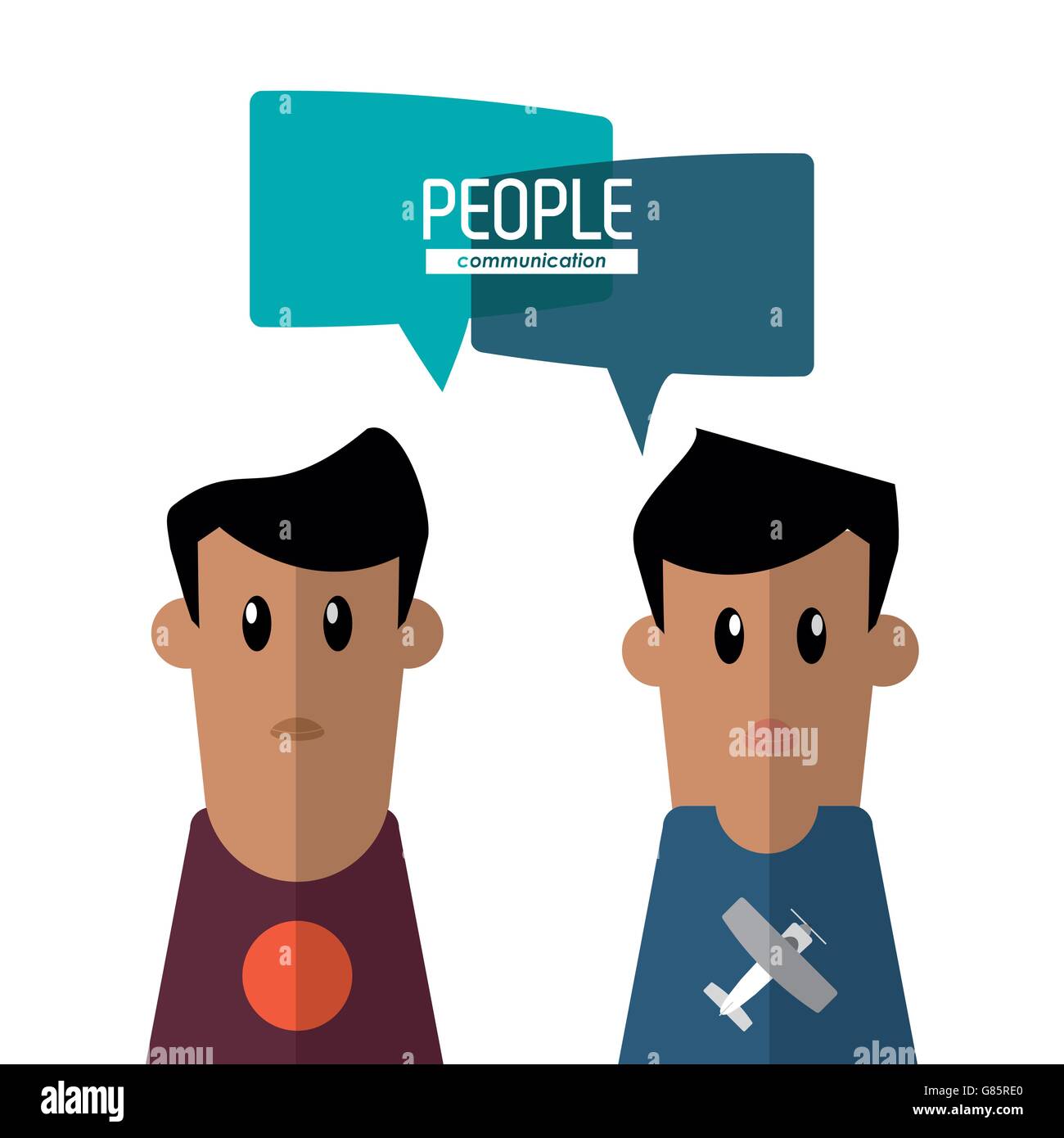 man and bubble icon. People design. Vector graphic Stock Vector Image ...