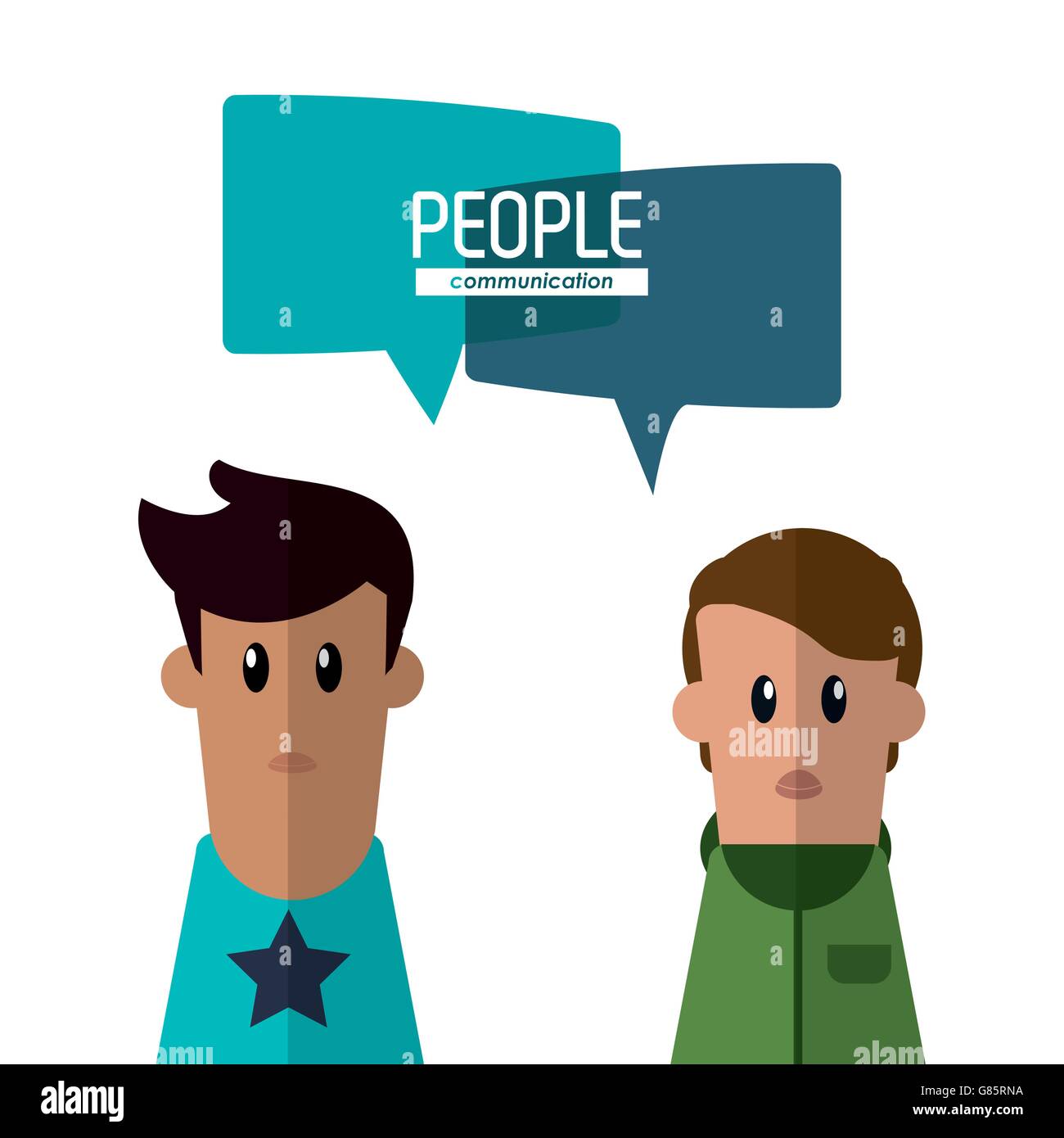 man and bubble icon. People design. Vector graphic Stock Vector Image ...