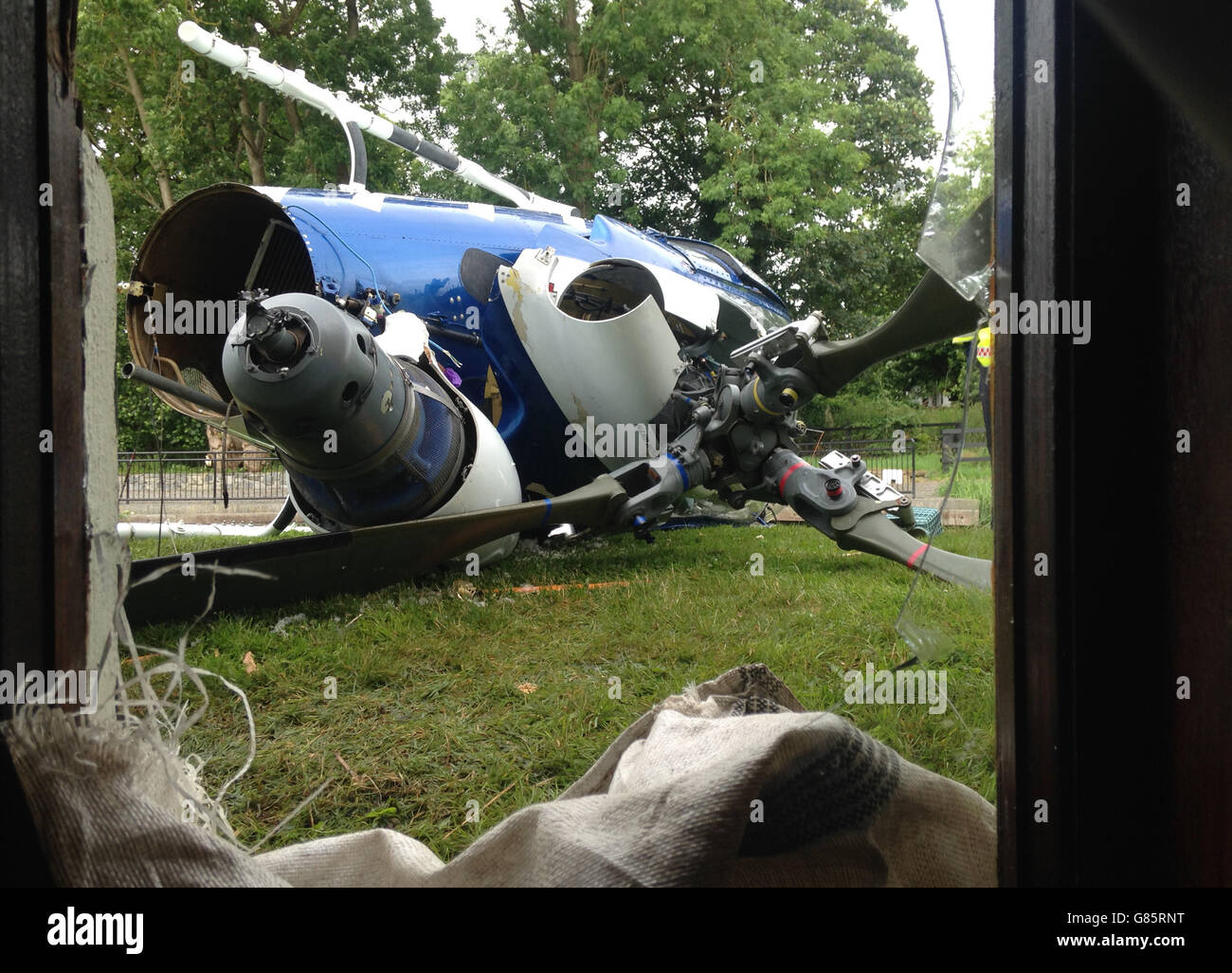News copter hi-res stock photography and images - Alamy