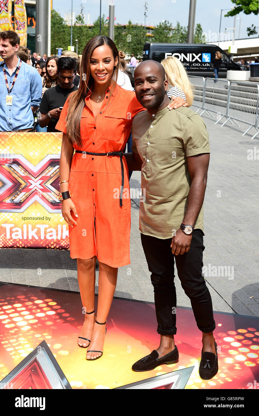 X Factor Auditions - London Stock Photo - Alamy