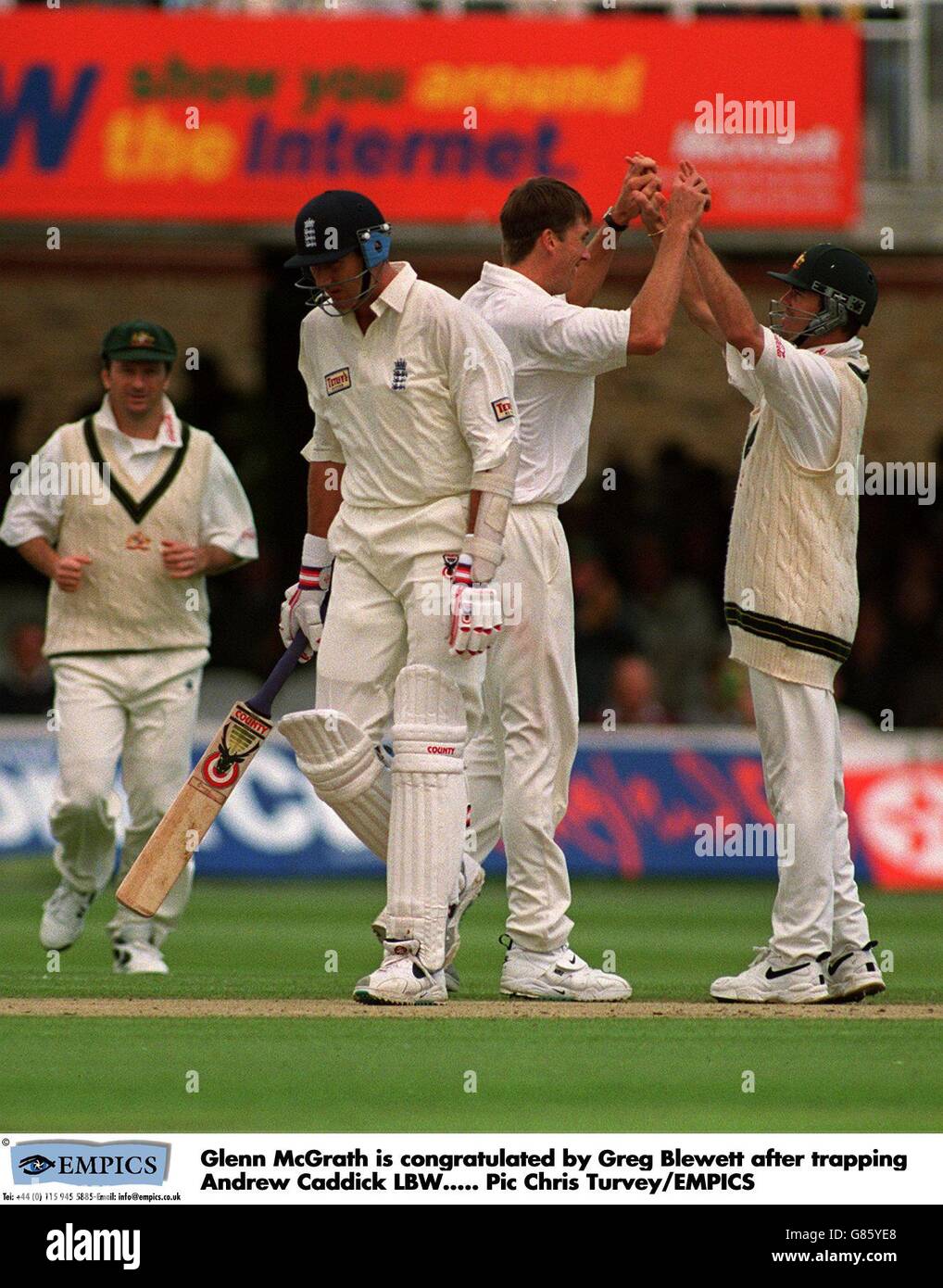 Cricket-2nd Test Match-Lords Stock Photo - Alamy
