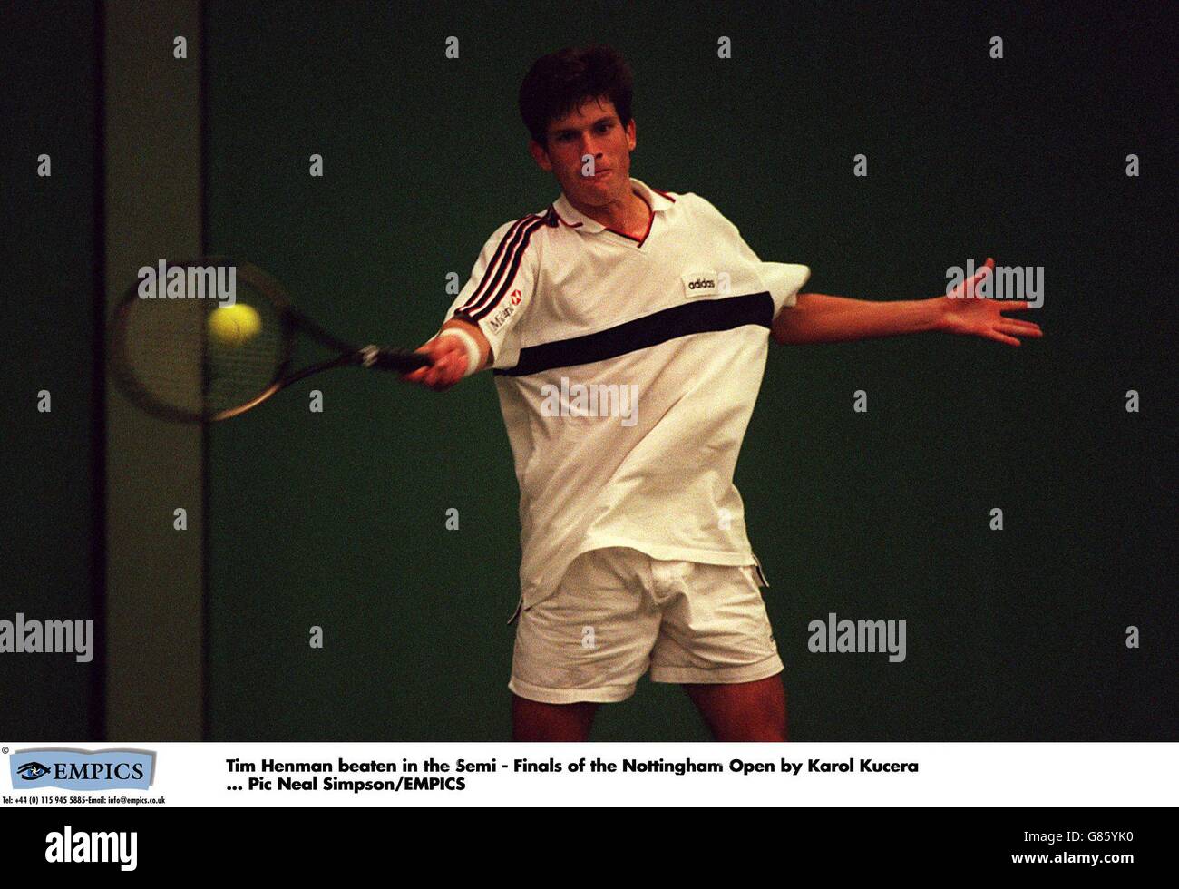 Tim Henman beaten in the Semi - Finals of the Nottingham Open by Karol ...