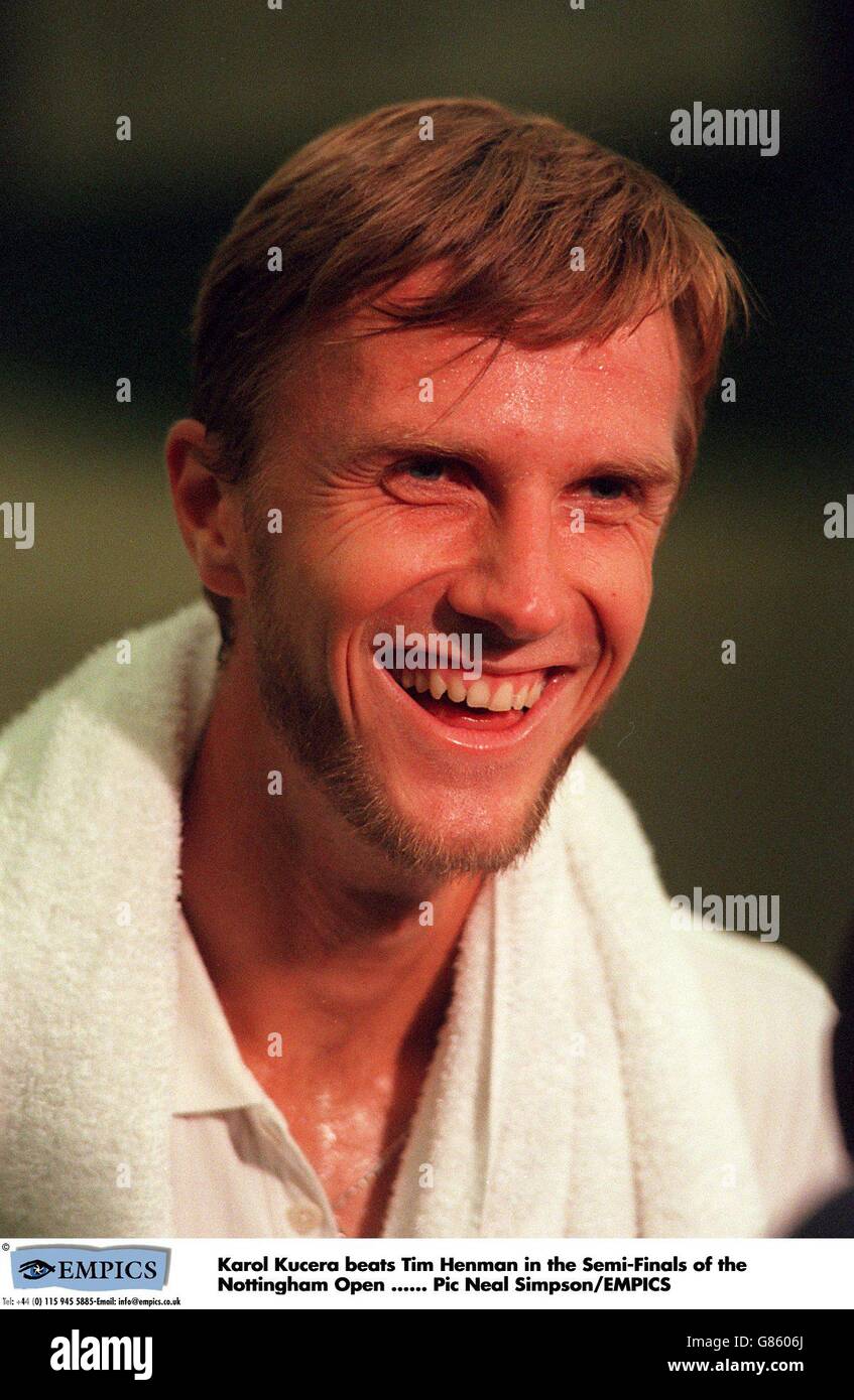 Tim henman v karol kucera hi-res stock photography and images - Alamy