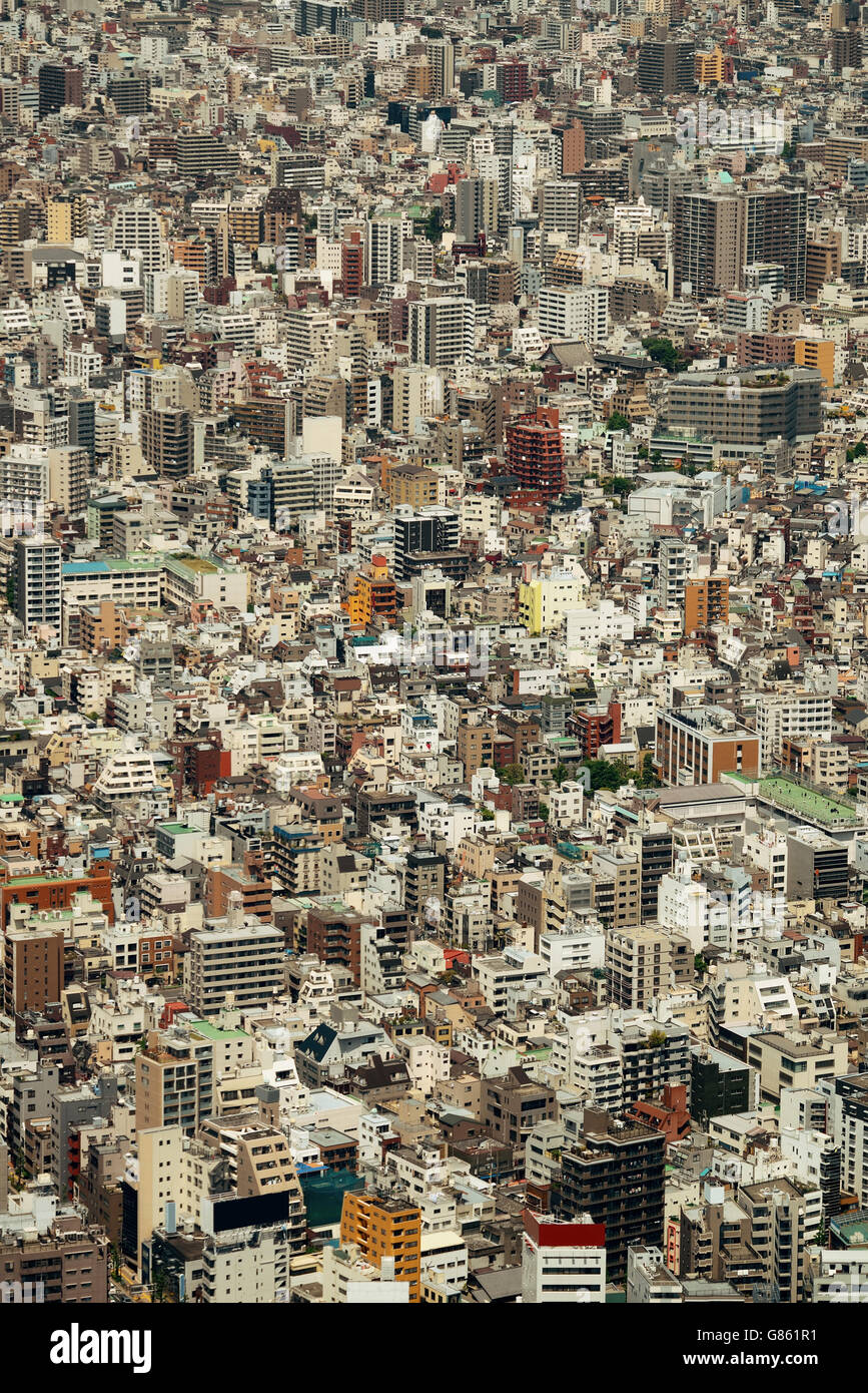 Tokyo urban rooftop view background, Japan Stock Photo - Alamy