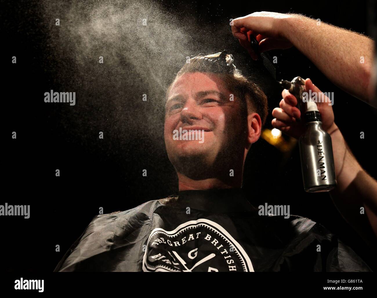 Great British Barber Bash Stock Photo - Alamy