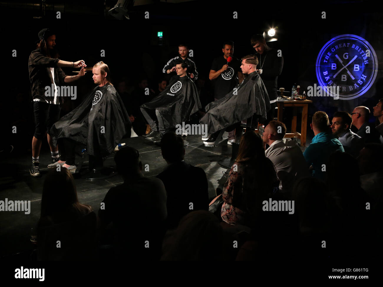 Great British Barber Bash Stock Photo - Alamy