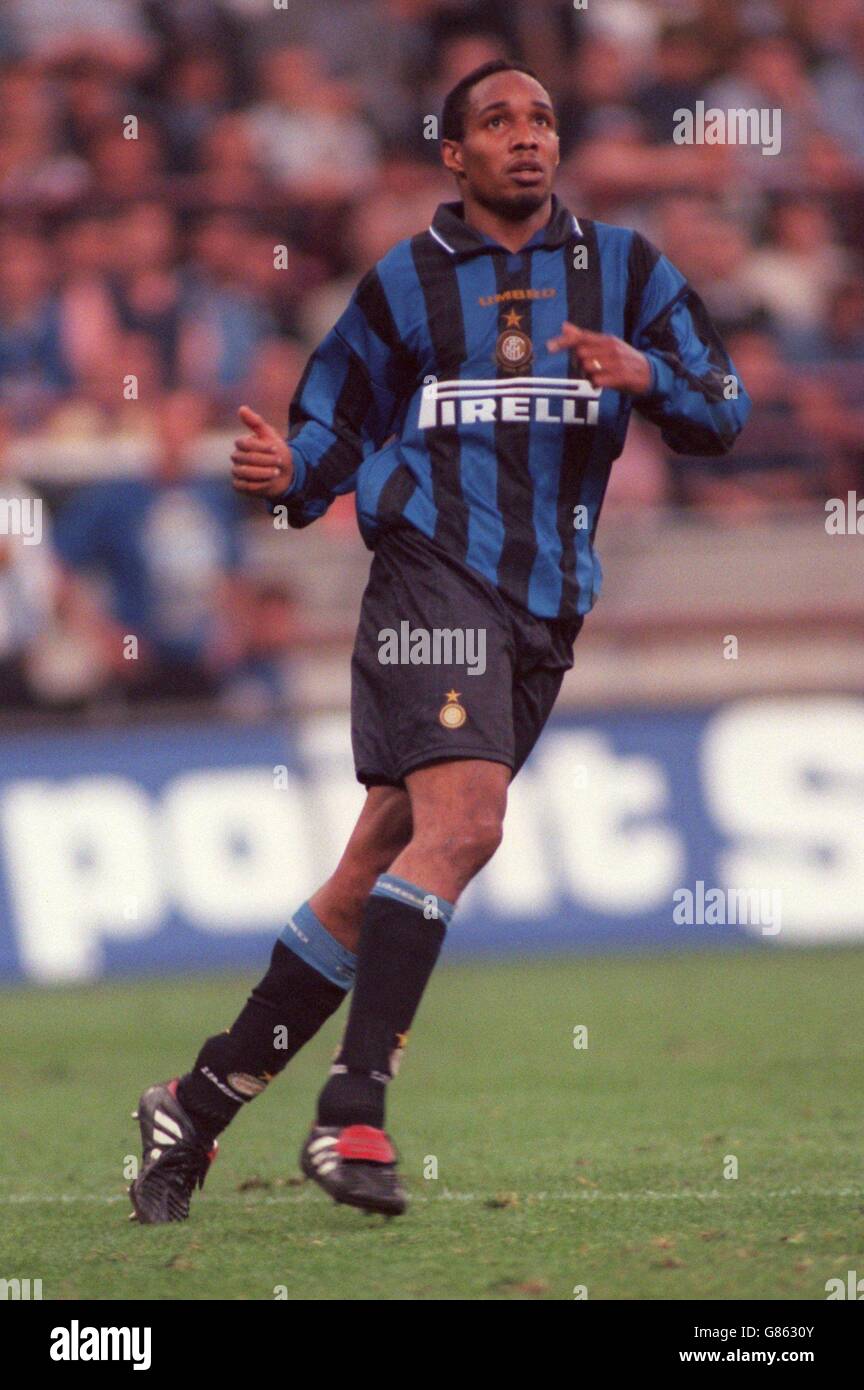 Soccer uefa cup 2nd leg final inter milan schalke 04 hi-res stock ...