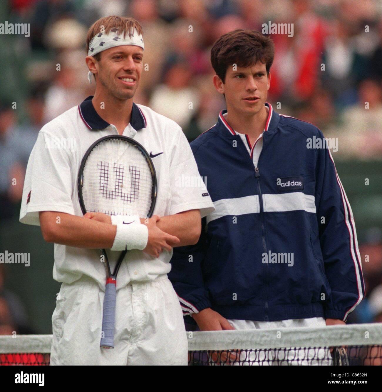 Daniel tim start st round match on court hi-res stock photography and ...