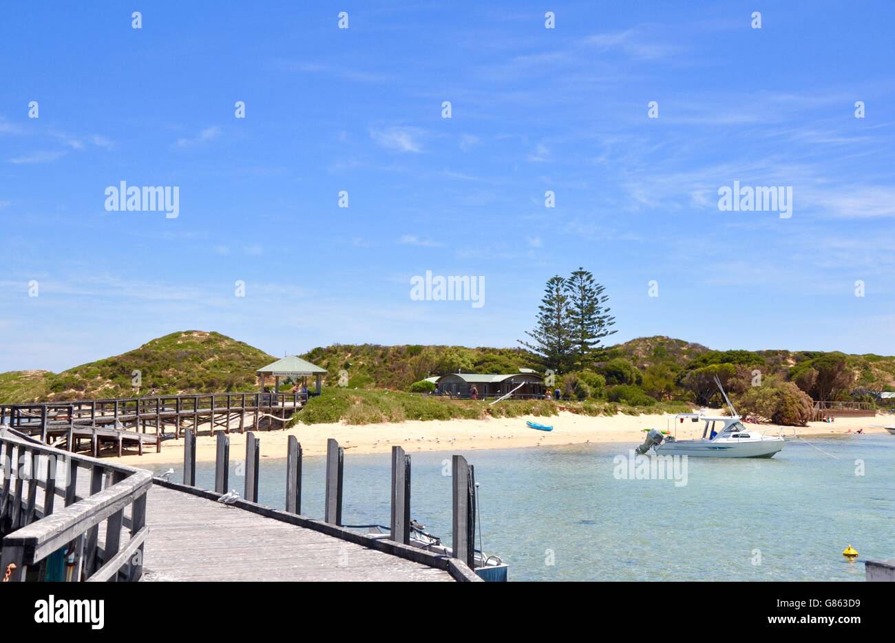 Rockingham jetty western australia hi-res stock photography and images ...
