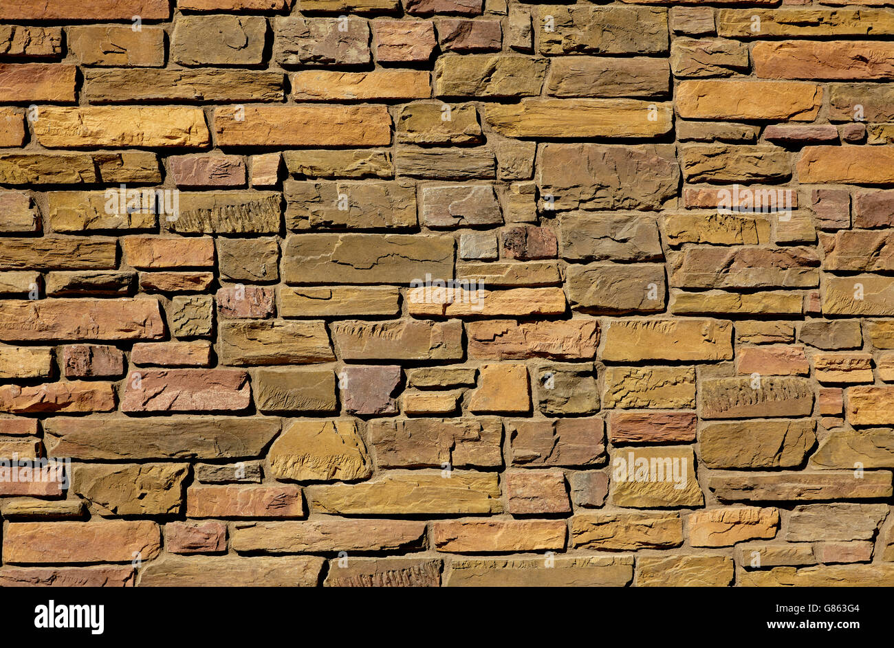 New home building stone veneer granite slate rock wall architectural ...