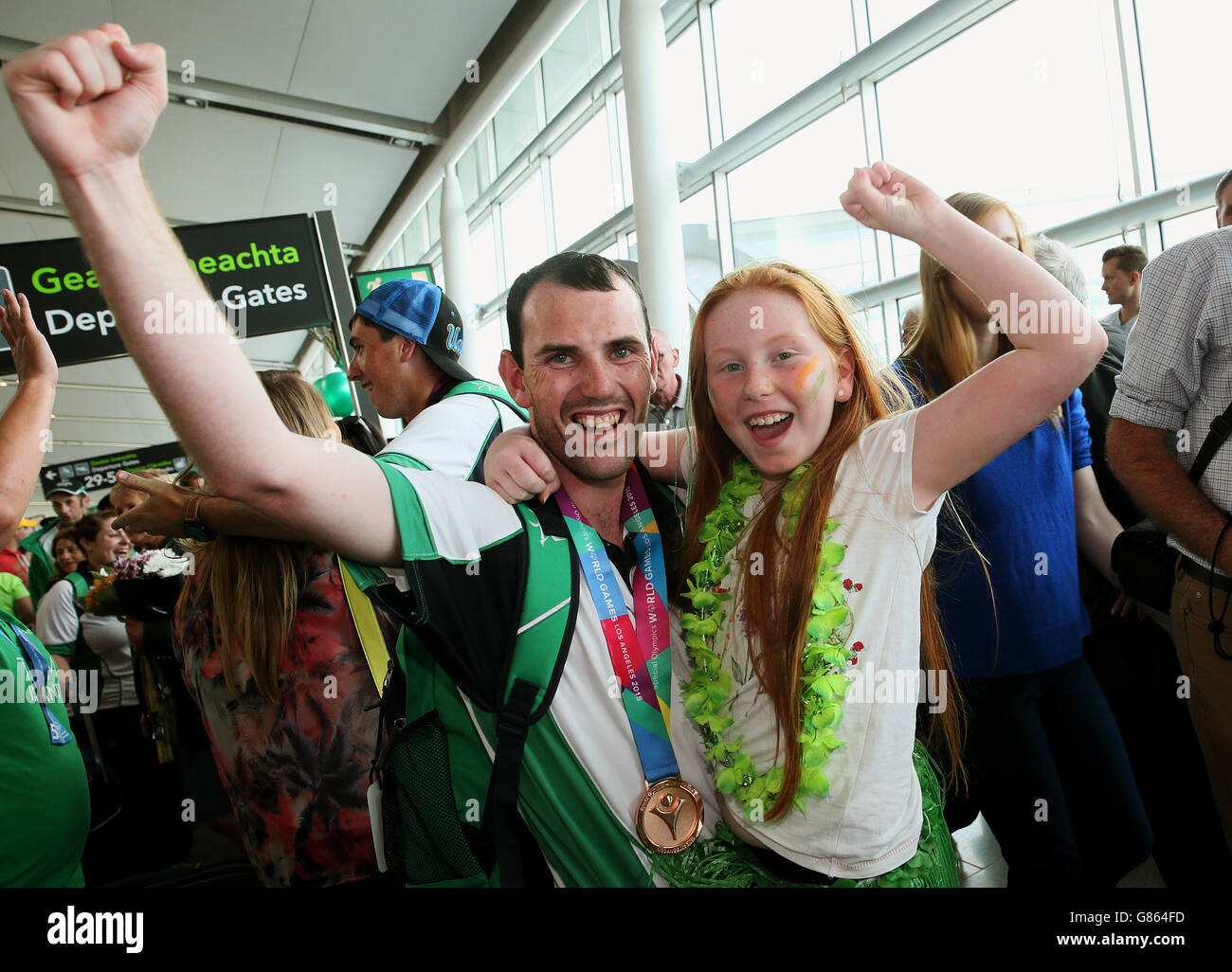 Special olympics team ireland athlete leon kehoe hi-res stock ...