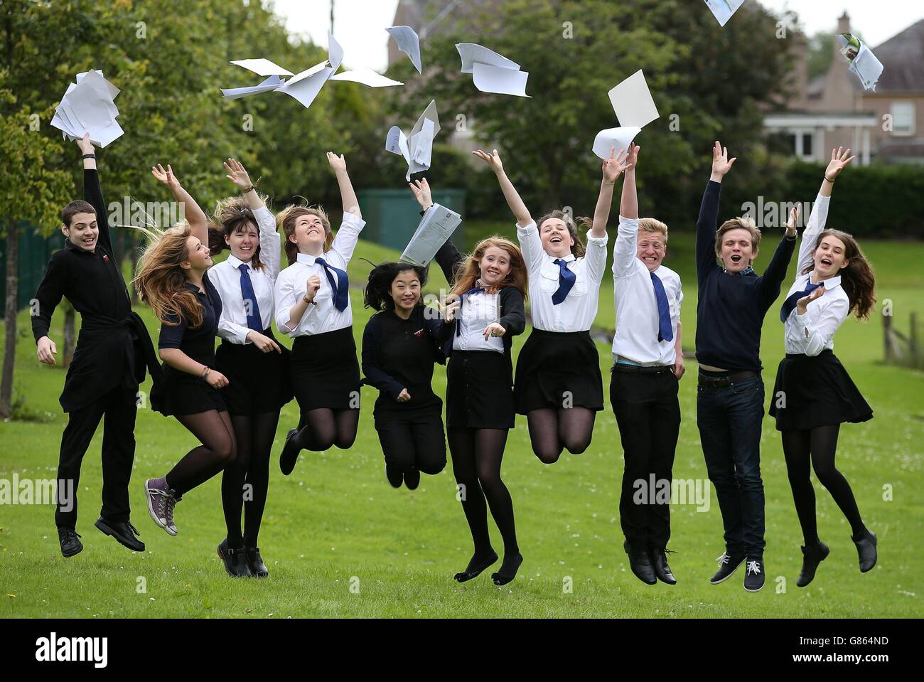 Scottish exam results hi-res stock photography and images - Alamy