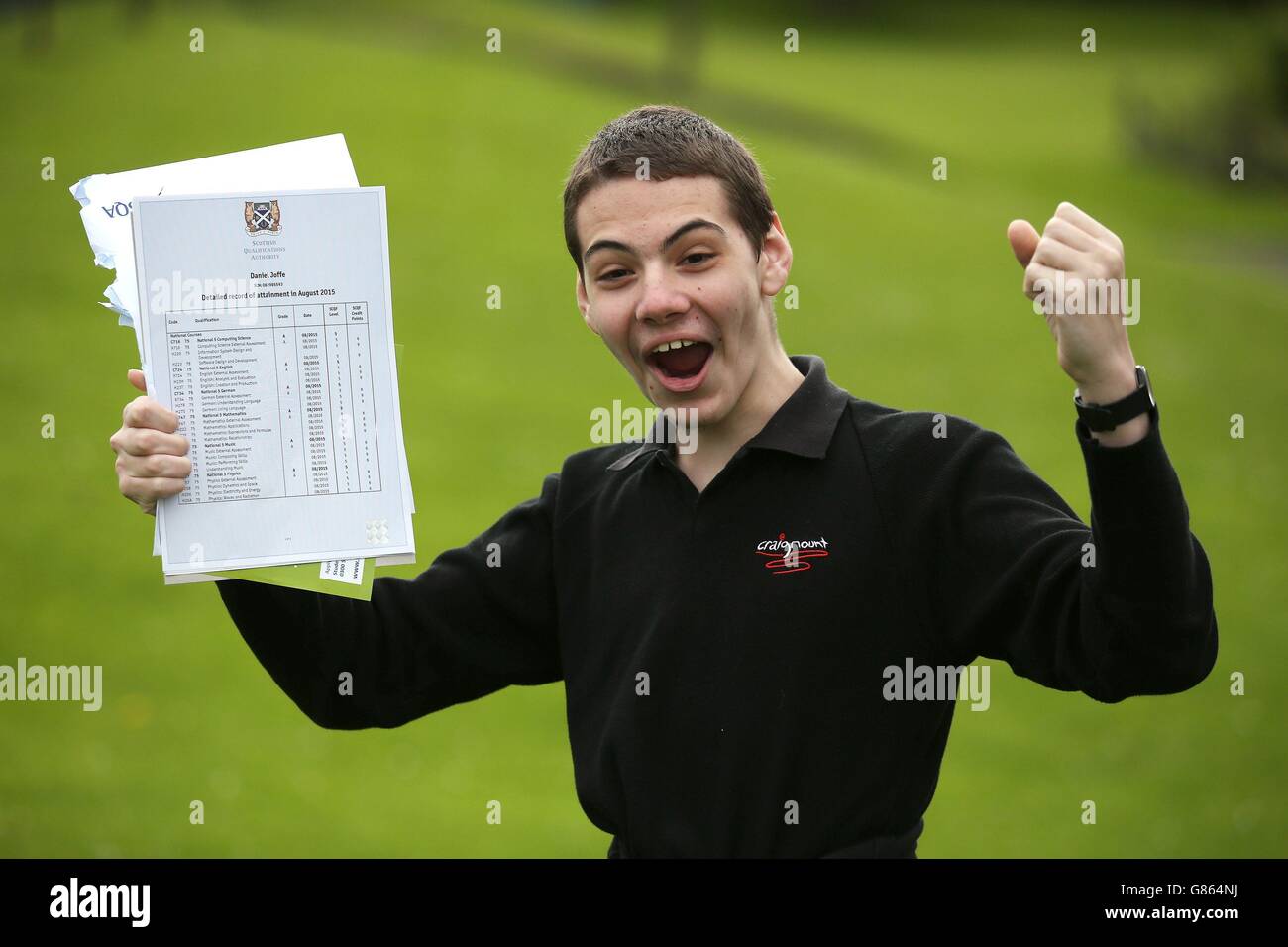 Scottish exams results hi-res stock photography and images - Alamy