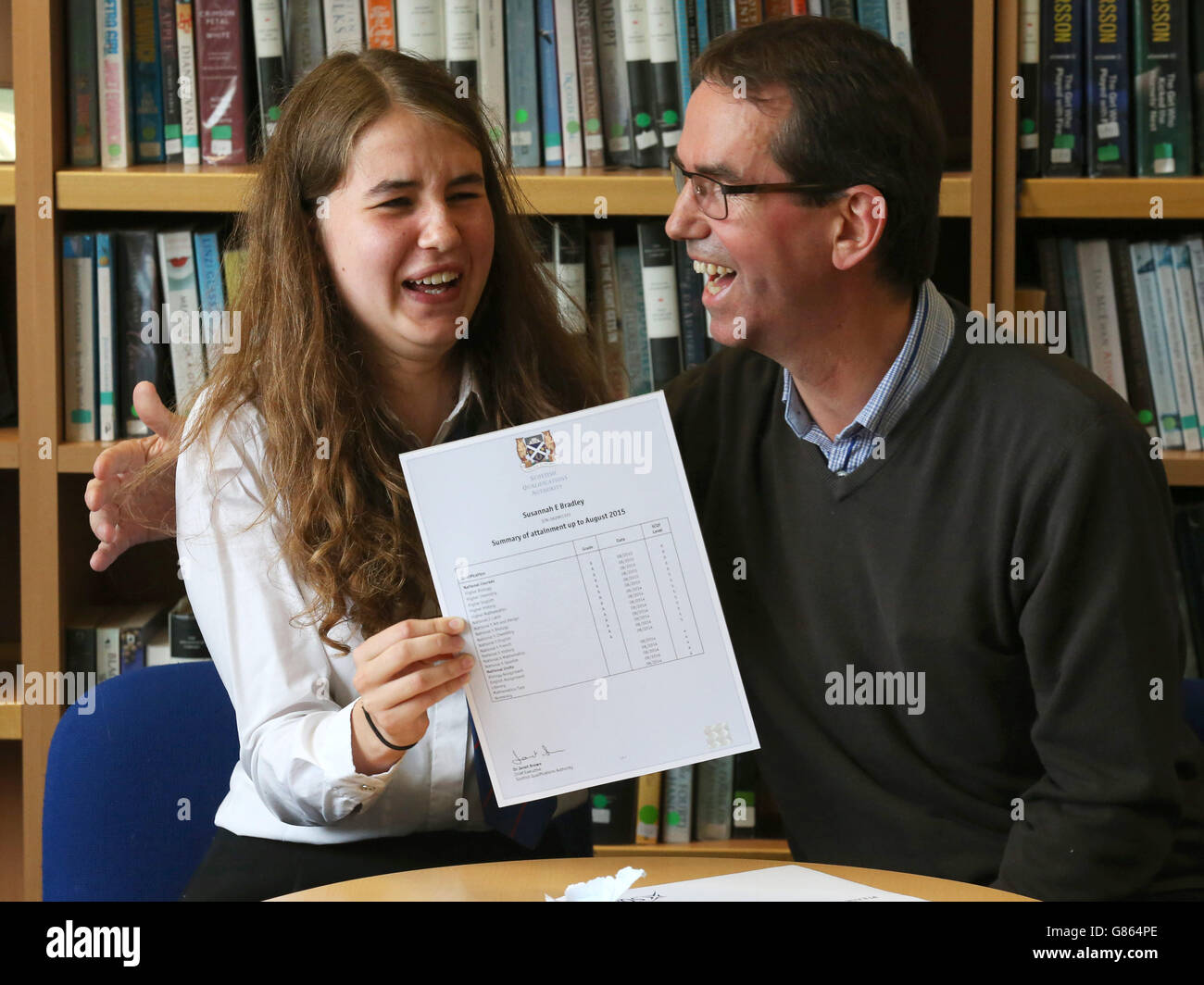 Scottish exams results hi-res stock photography and images - Alamy