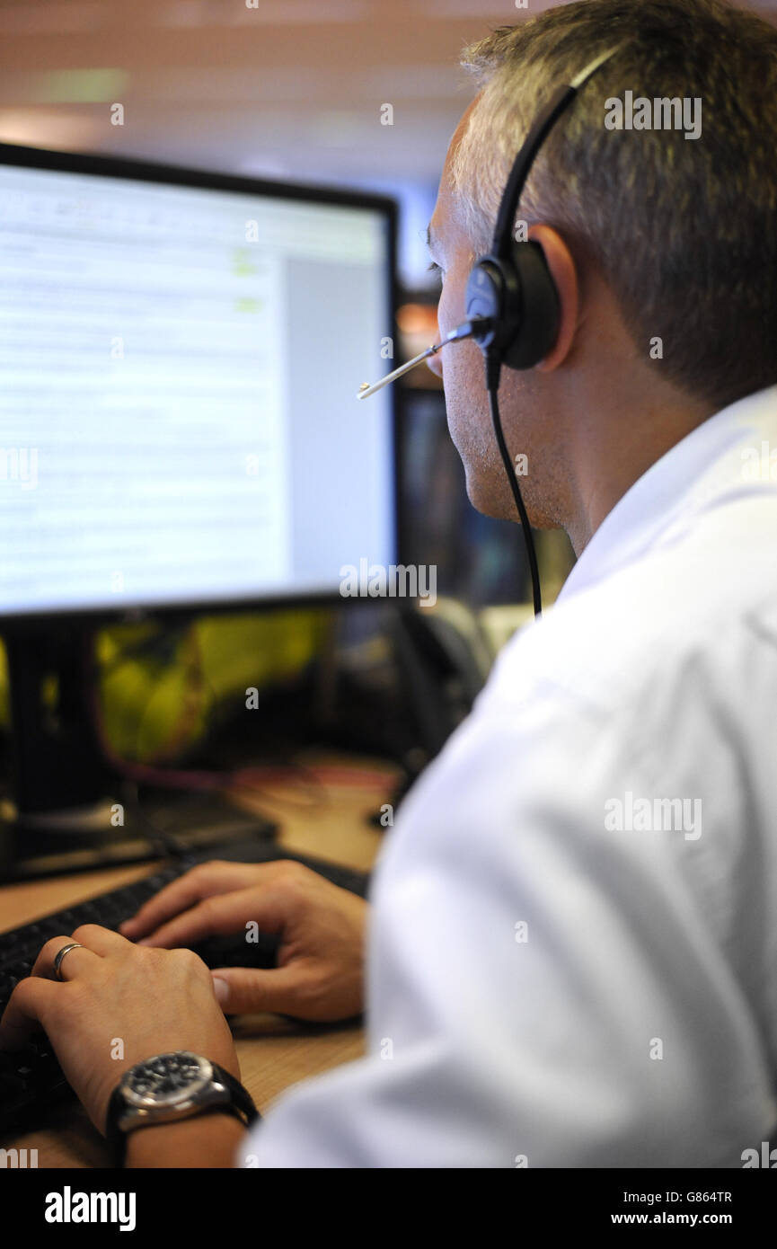 Picture posed by model office worker stock hi-res stock photography and ...