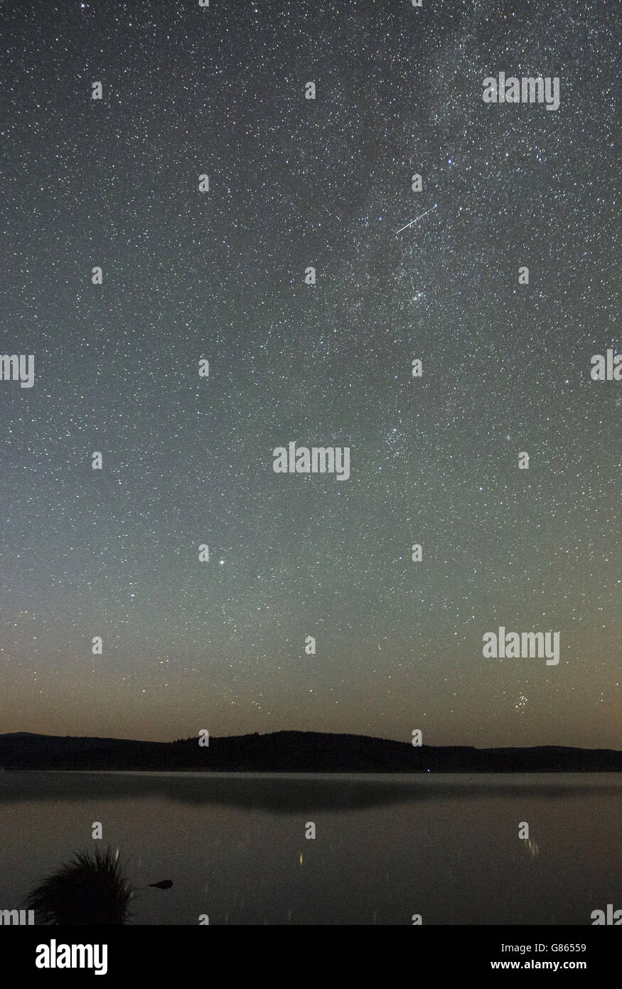 Perseid meteor shower Stock Photo - Alamy